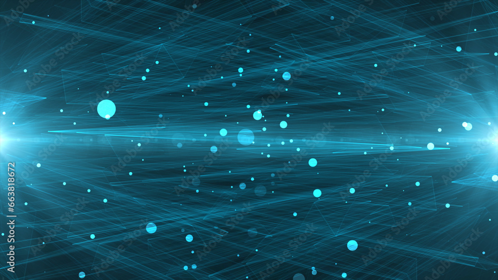 Plexus style background. High tech digital technology background ...