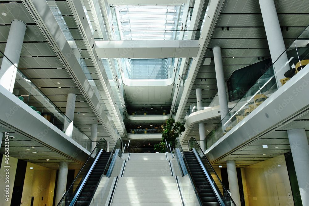 Budapest, Hungary - 06. 07. 2023: the MOL tower, corporate headquarter ...