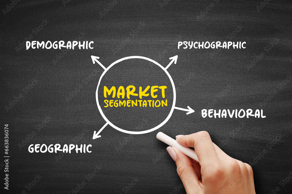 Market Segmentation creates subsets of a market based on demographics ...