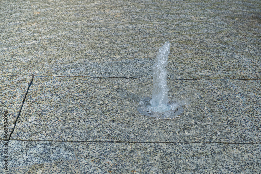 Fountain Water Texture Background, Falling Fresh Fountain Jets ...