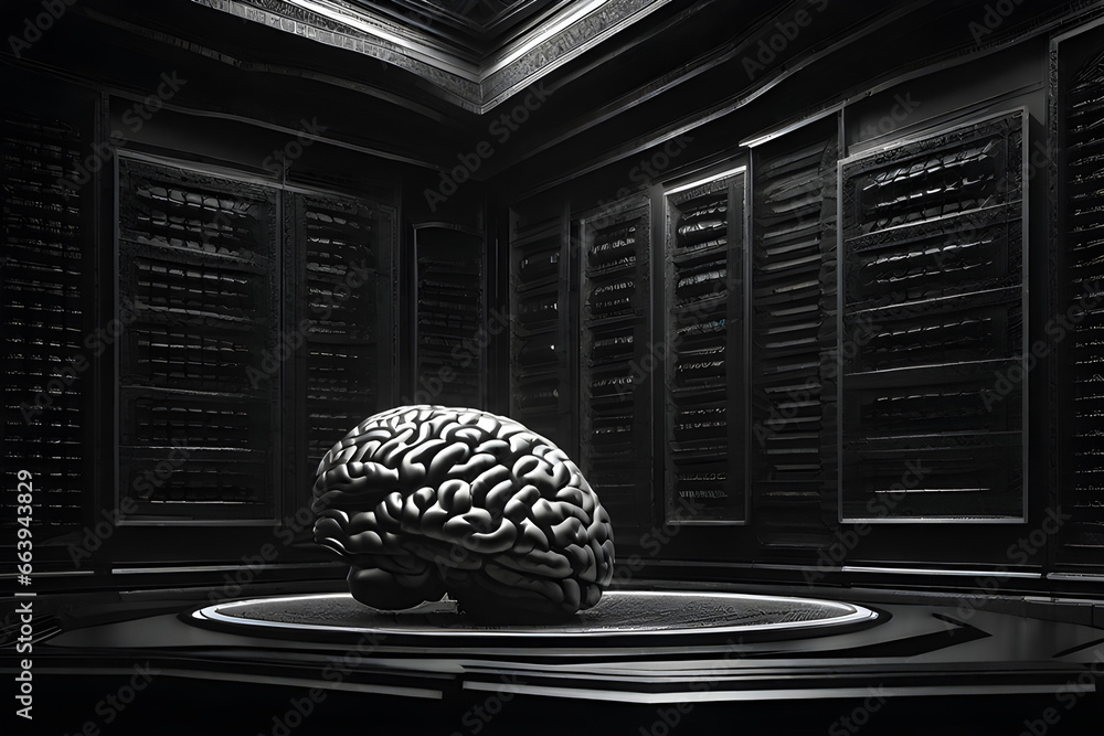 brain and computer, brain gym, brain, black brain , darkness of brain ...