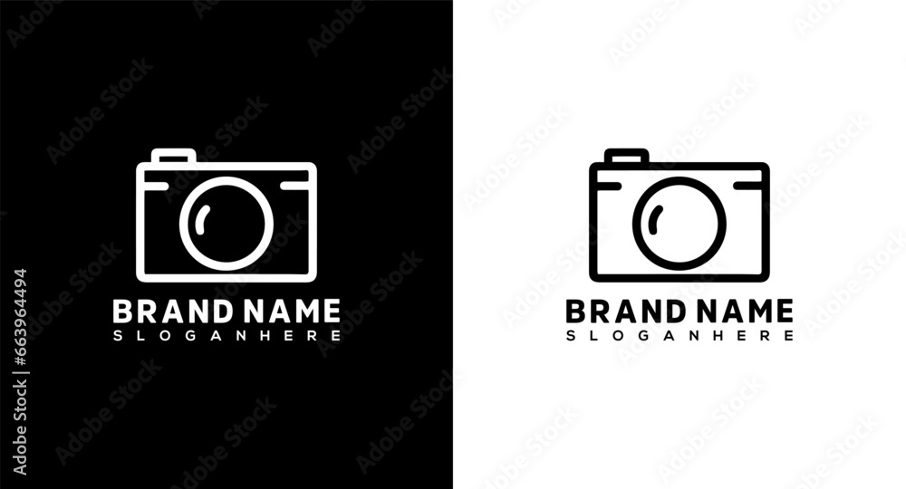 Camera logo design template. Photographer Logo Camera icon vector ...