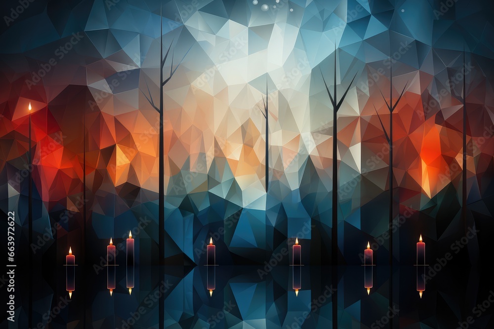 Abstract background for Simbang Gabi (Philippines): A nine-day series ...