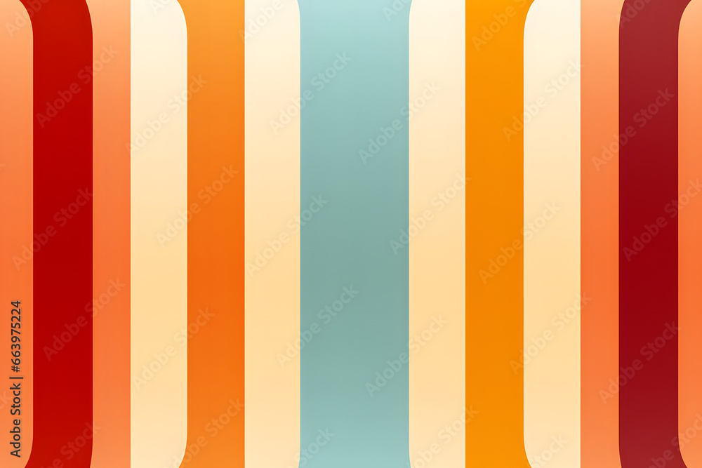 Vintage Striped Backgrounds, Posters, Banner Samples, Retro Colors from ...