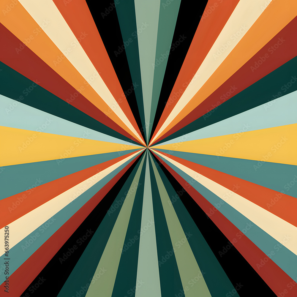 Vintage Striped Backgrounds, Posters, Banner Samples, Retro Colors from ...