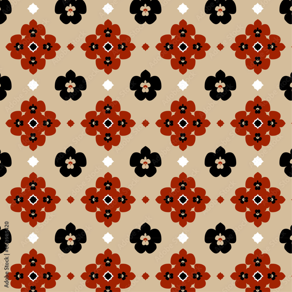 Retro kitchen wallpaper pattern vector. Kitschy, vintage throwback ...