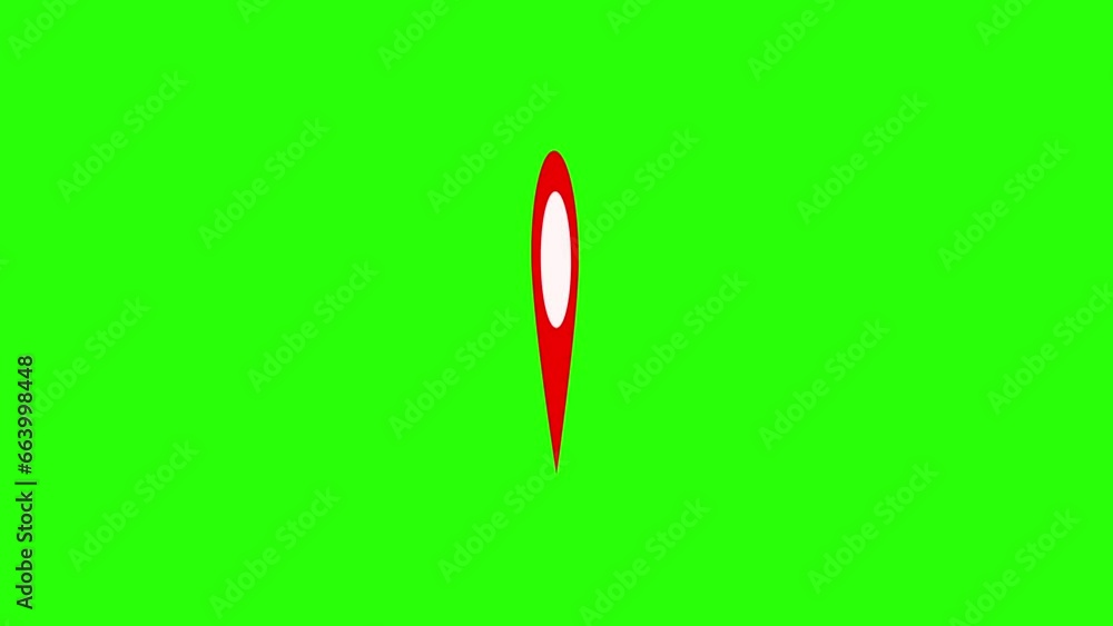 A location icon scale and rotation animation on the background Stock ...