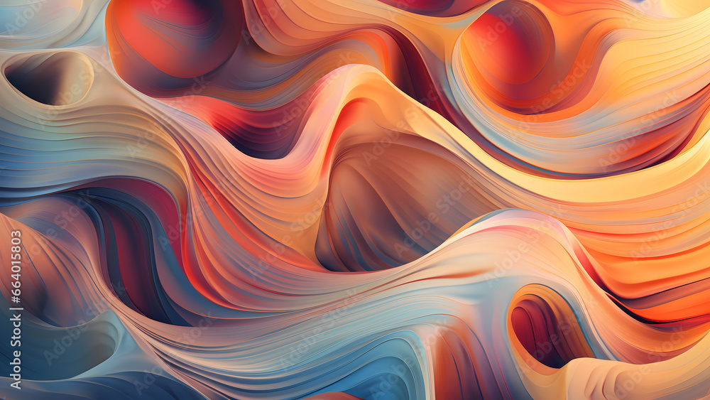 abstract colorful shapeless artistic unobtrusive background and ...