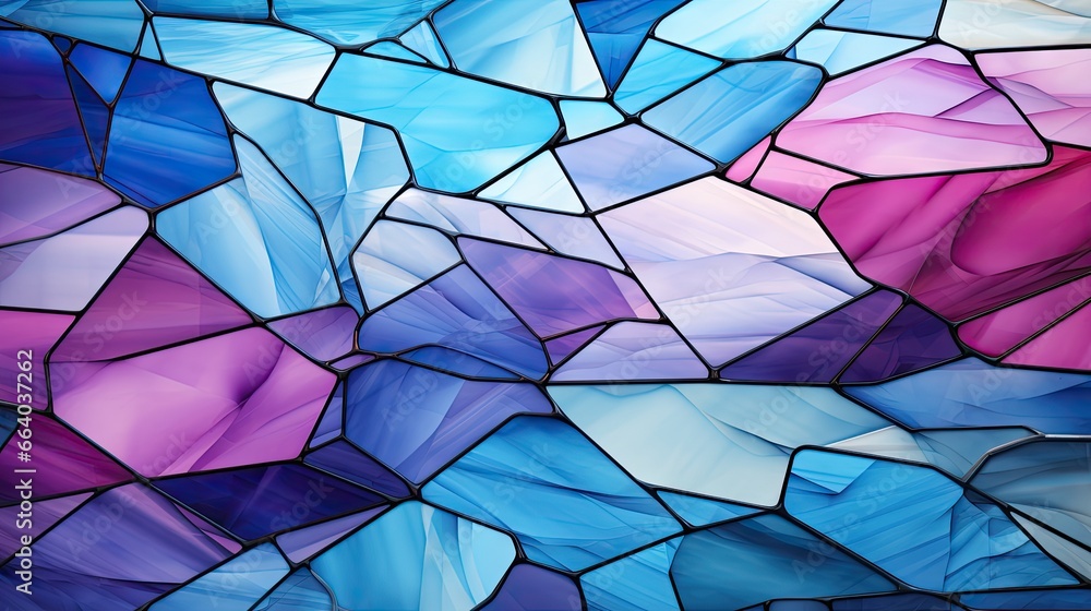 purple and blue stained glass background - spiritual vibrant colored ...