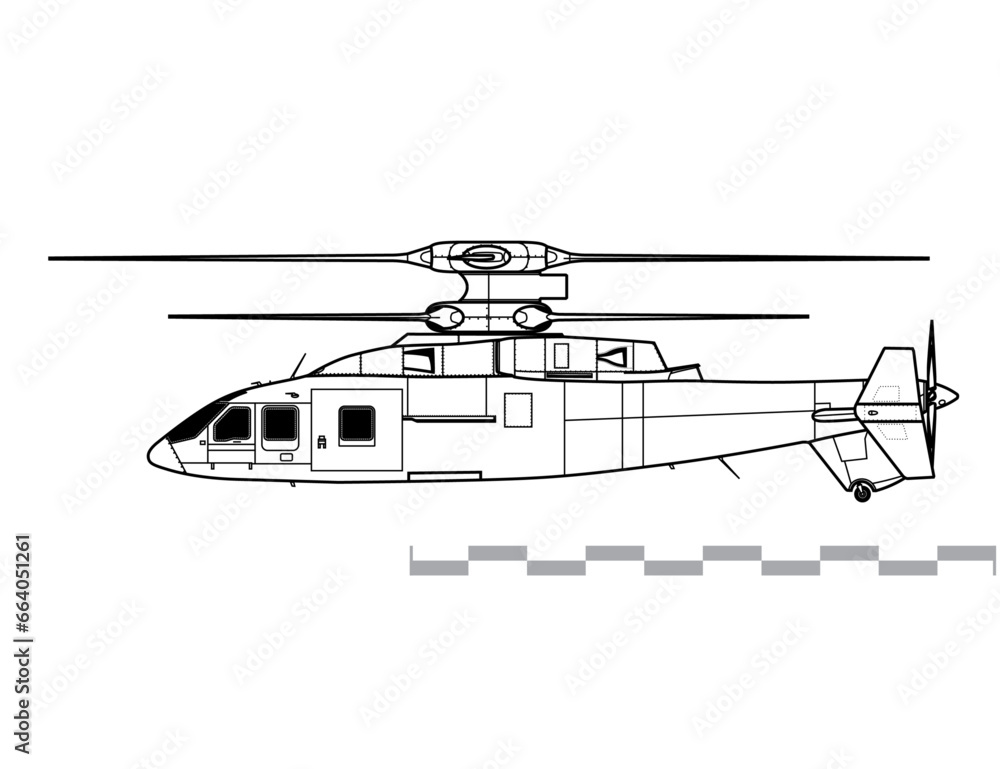 Sikorsky Boeing SB-1 Defiant. High-speed helicopter technology ...