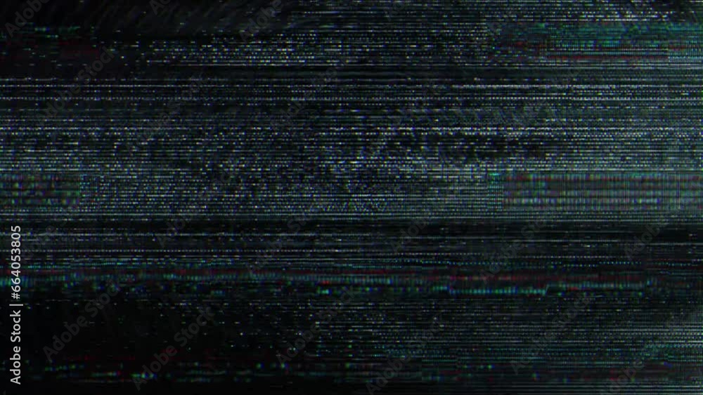Glitch noise static television VFX pack. Visual video effects stripes ...