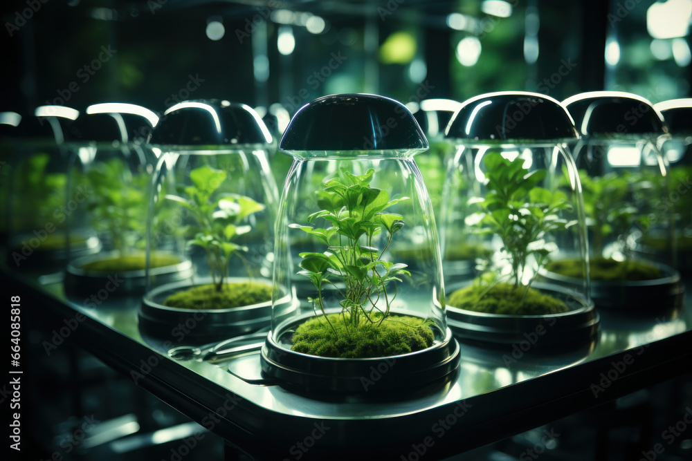 A bioreactor producing valuable bio-based chemicals, contributing to a ...