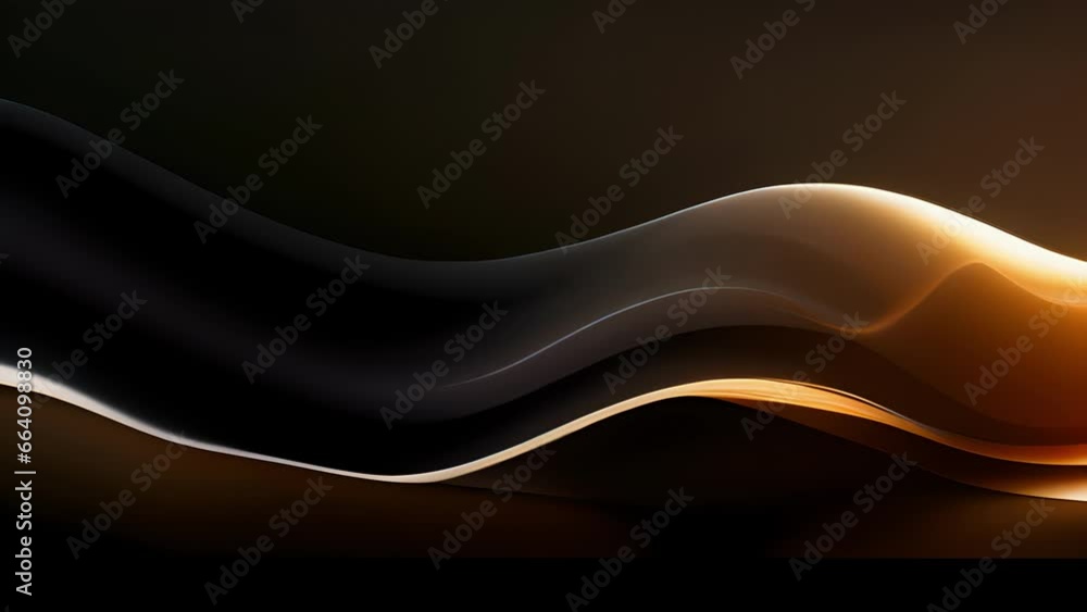 Dancing Wind Strands This abstract visual effect symbolizes the theme ...