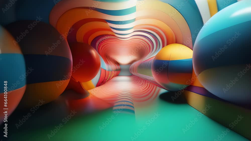 In the realm of deformation, the visuals could emulate a distortion of ...