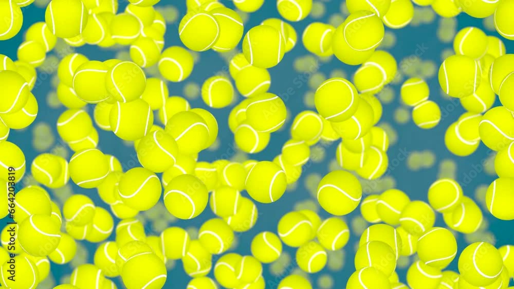 Tennis ball background LOOP TILE Swirl. This animation of a tennis ball ...