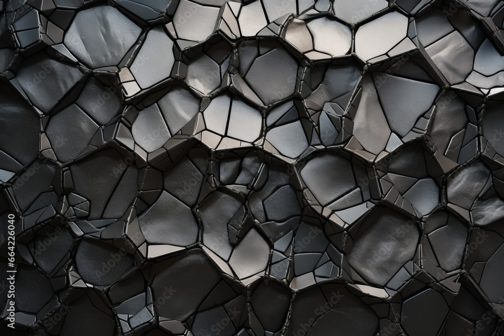 Feathered rainbow scales in a roiled pattern, organic surface material ...