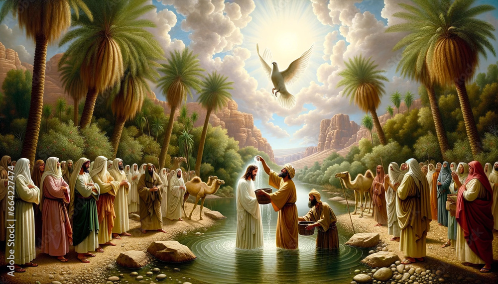 In the Waters of the River Jordan: Jesus Christ's Baptism by John the ...
