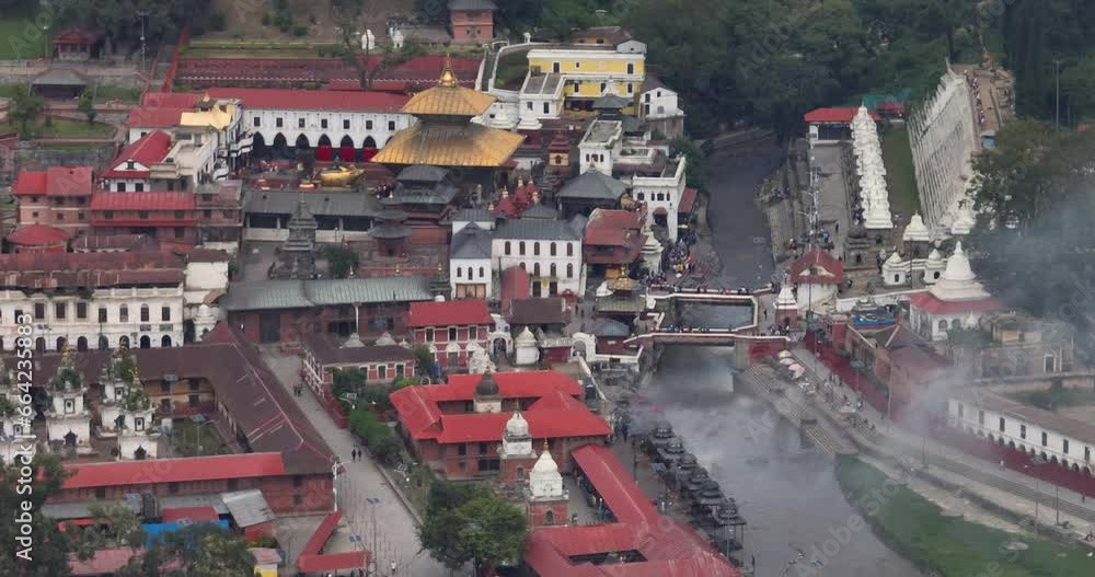 Pashupatinath Temple Kathmandu Nepal, UNESCO World Heritage Site Hindu ...