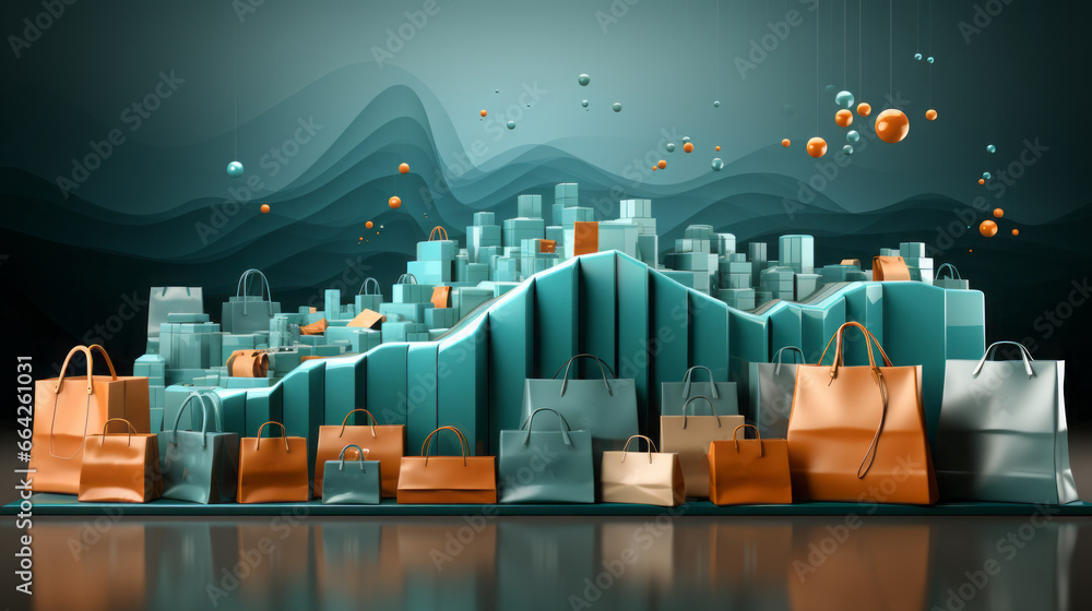 Blue Discount Waves: Wavy dynamic lines in different shades of blue to ...