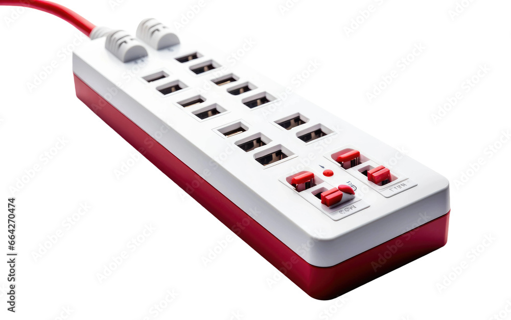 Surge Protector Shielding Electronics Power on isolated transparent ...