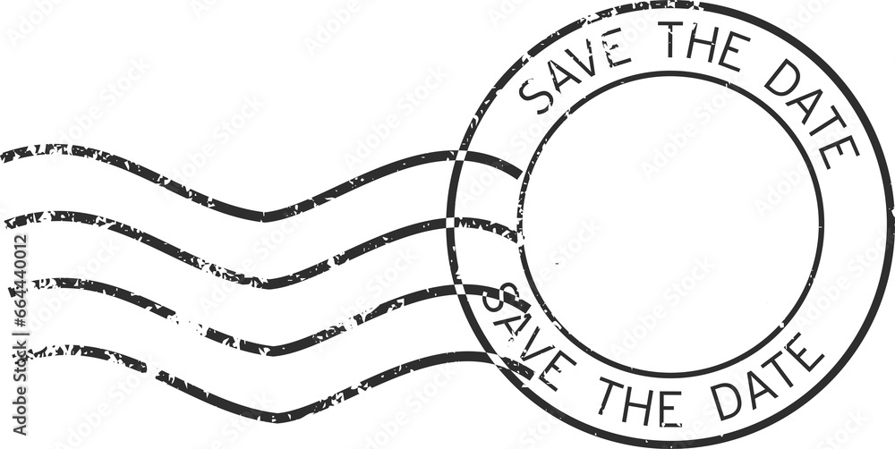 Digital png illustration of black postal stamp on transparent ...