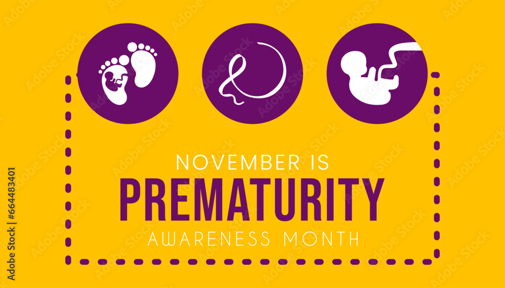 Prematurity awareness month is observed every year in November ...