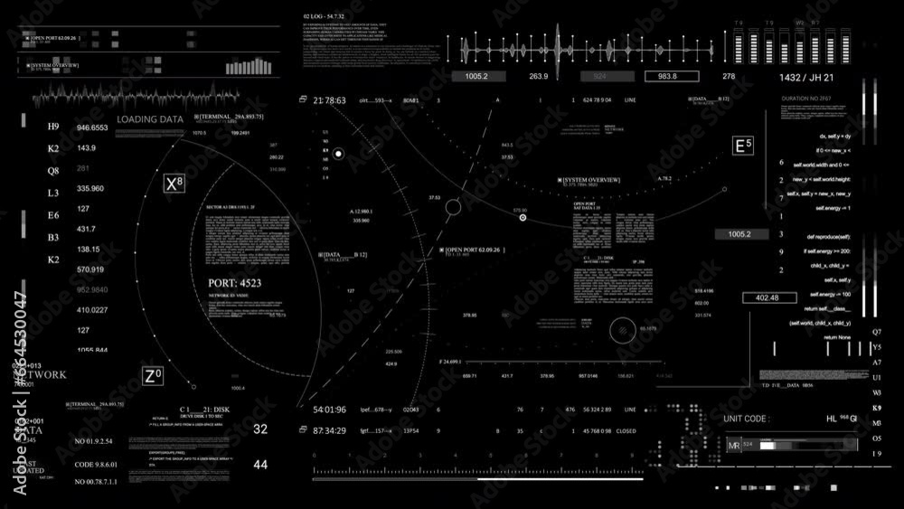 Hud Data Programming Text User Interface Data Display 2gfx Technology Sci Fi 2d Textureastro