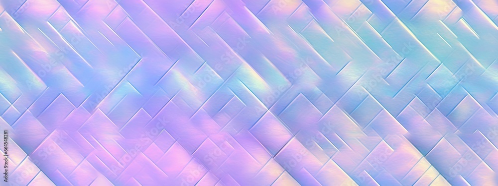 Seamless iridescent pastel diamond etched frosted privacy glass ...