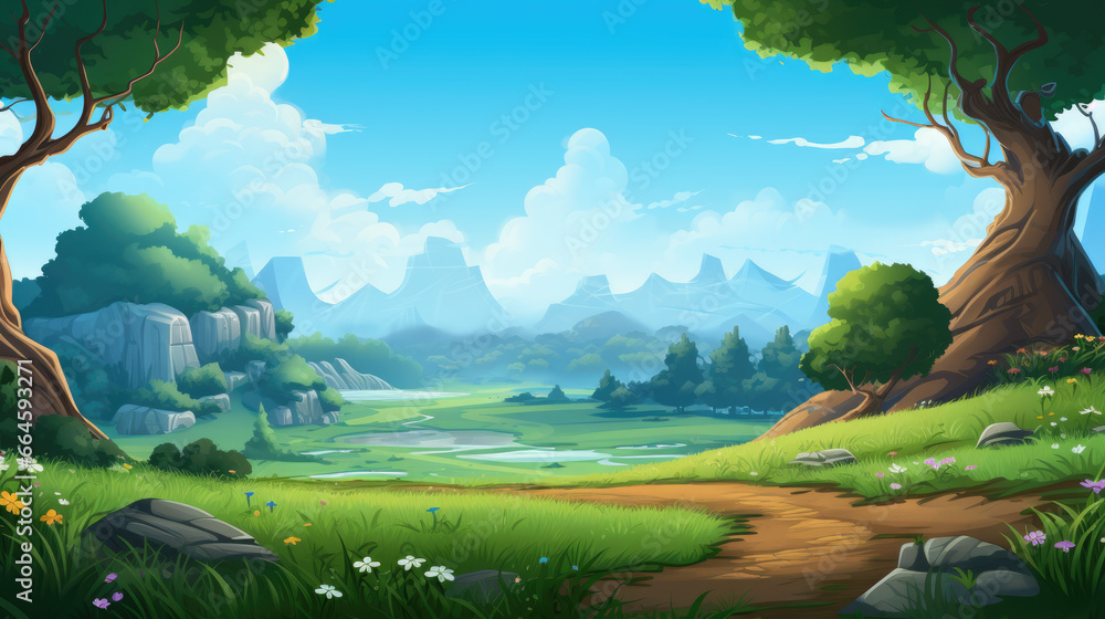 2D game level background asset, grass, gaming backdrop, sand, dirt ...