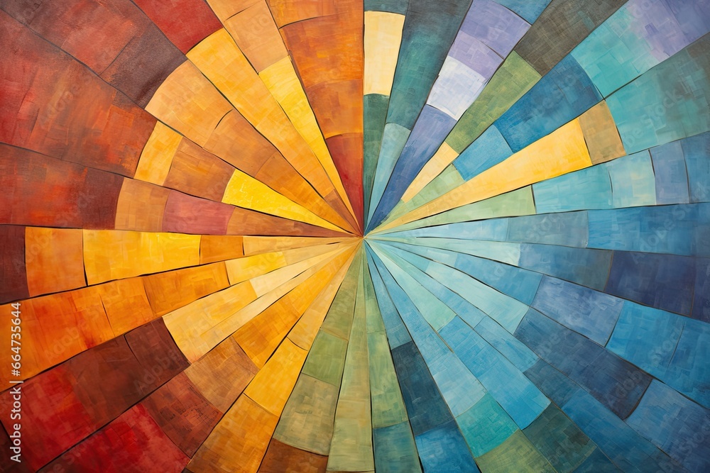 Color Wheel Abstract Art: Vibrant Background Colors for Eye-catching ...