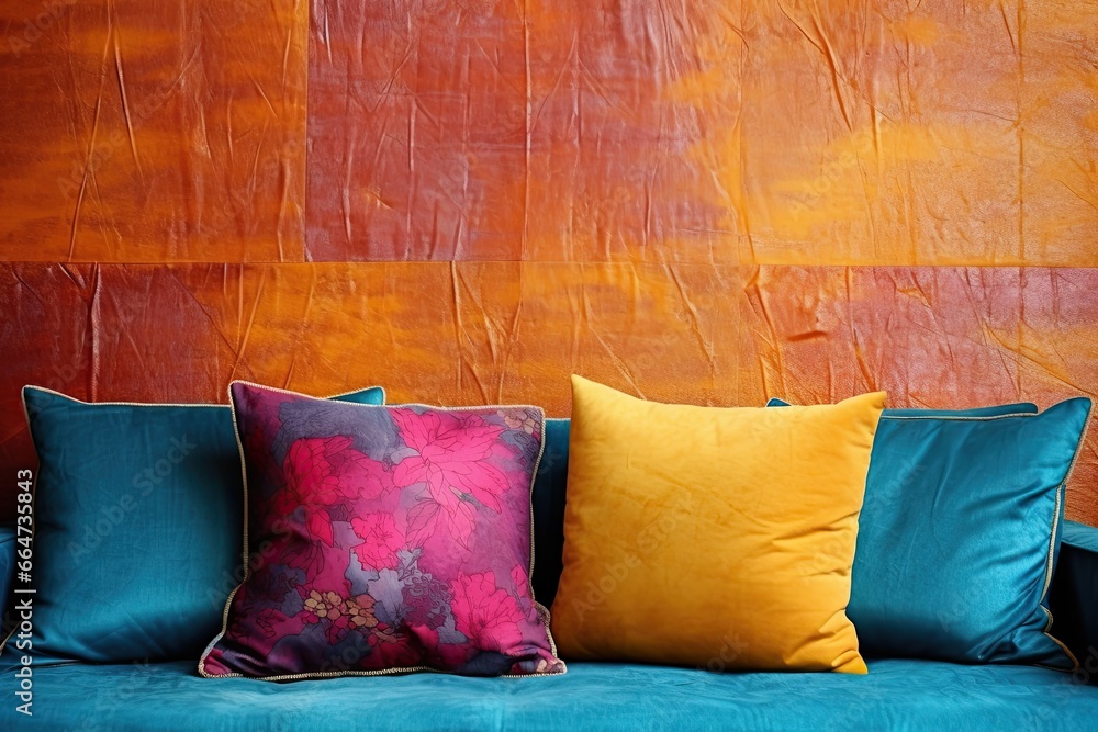 Complementary Colors - Fabric Texture Surface for Interior Wall Design ...
