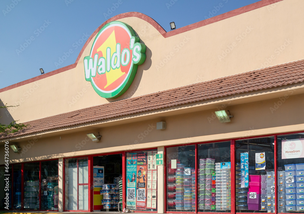 Guadalajara Jalisco, Mexico; September 19, 2023: "Exterior facade of ...