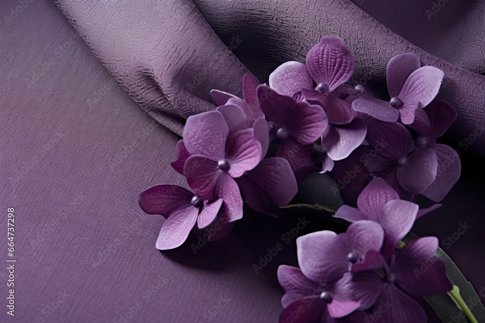 Enhance Interior Wall Design with Grape-Color Fabric Texture: A ...