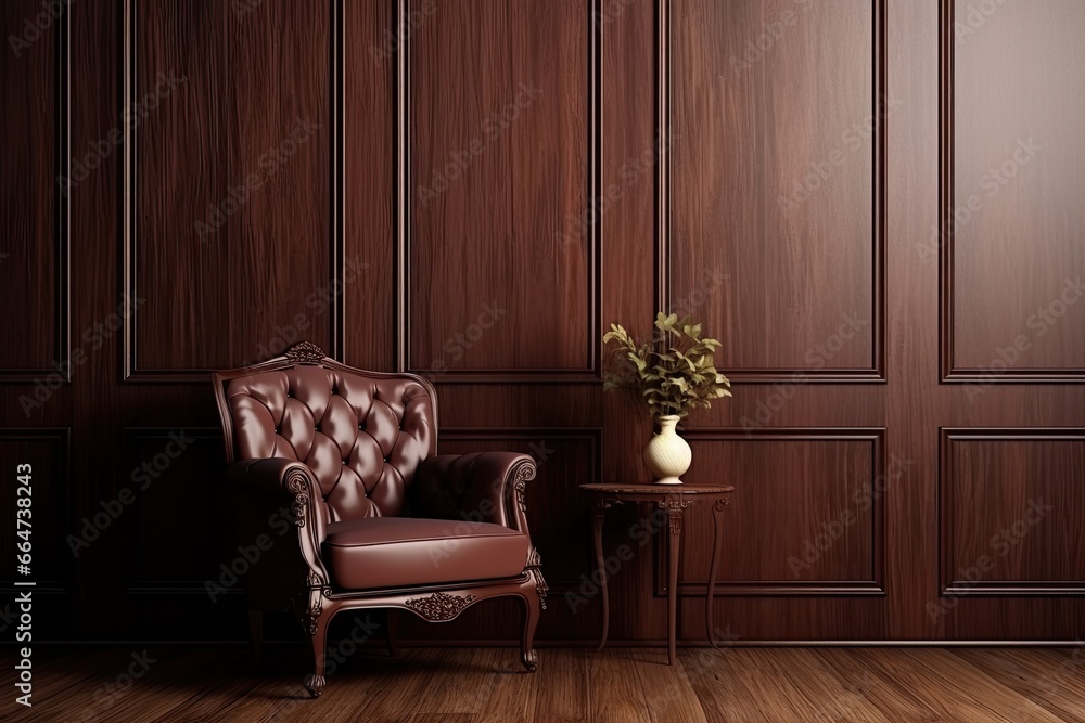 Mahogany Color Fabric Texture: Enhancing Interior Wall Design with a ...