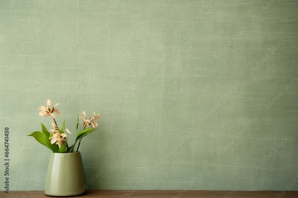 Sage Green Color Fabric Texture Surface for Interior Wall Design ...