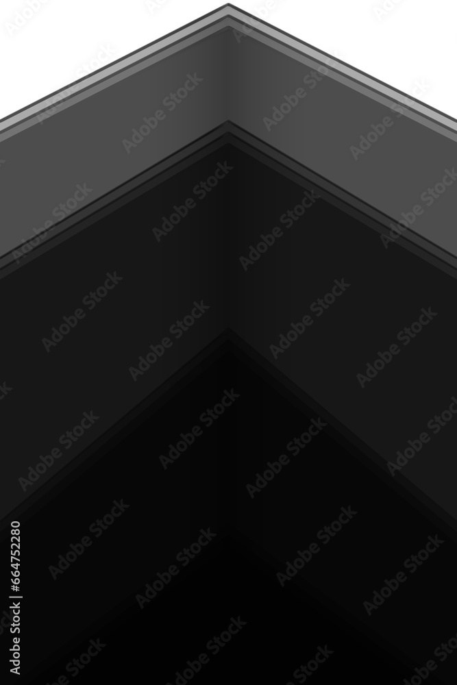 Digital png illustration of black up sign on transparent background ...