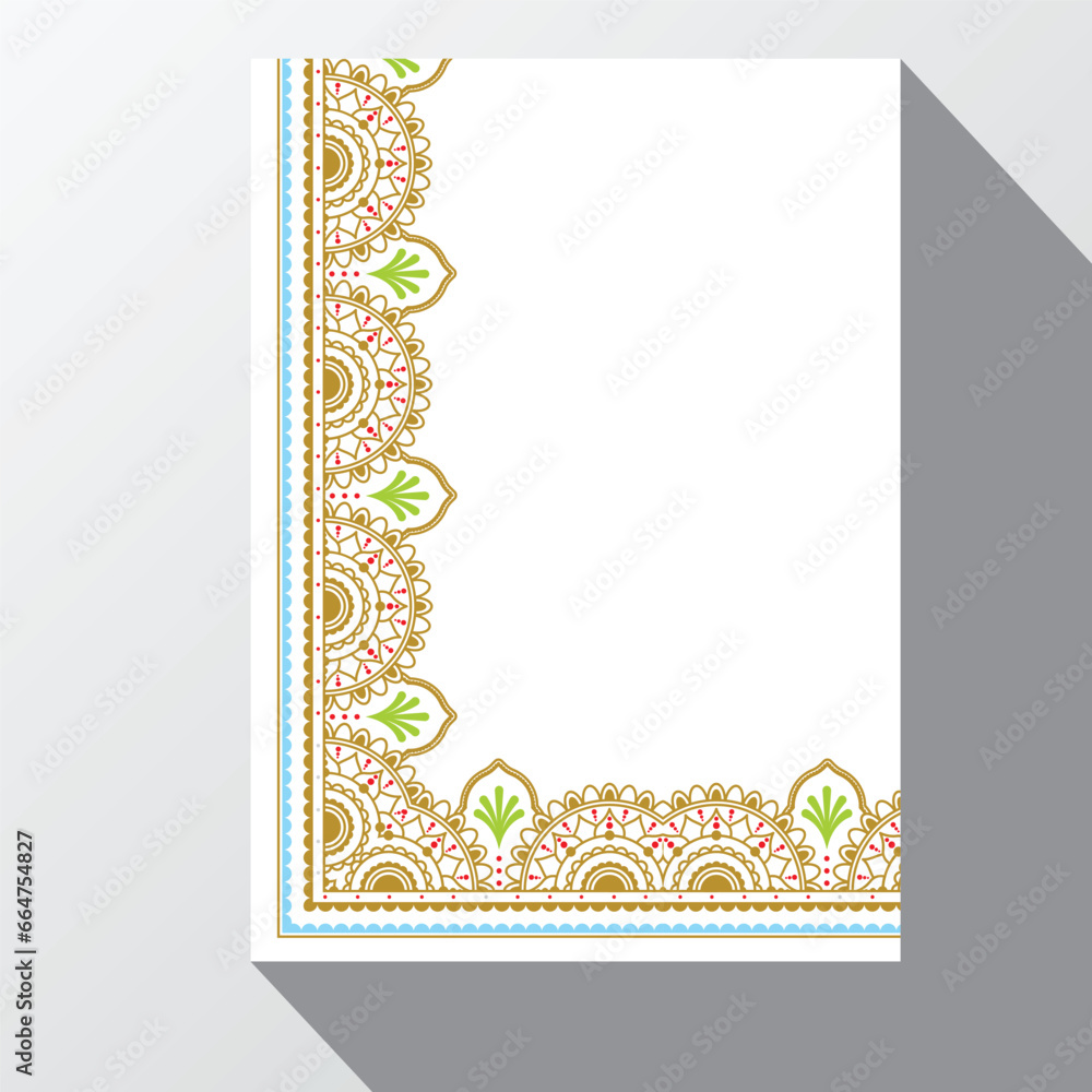 Arabic book cover, design vector, magazine cover, page Islamic book ...