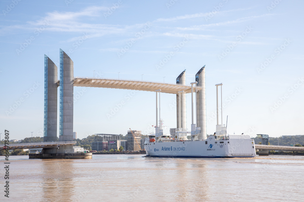 Canopee Canopy ariane group jifmar French freighter ship boat ship ...