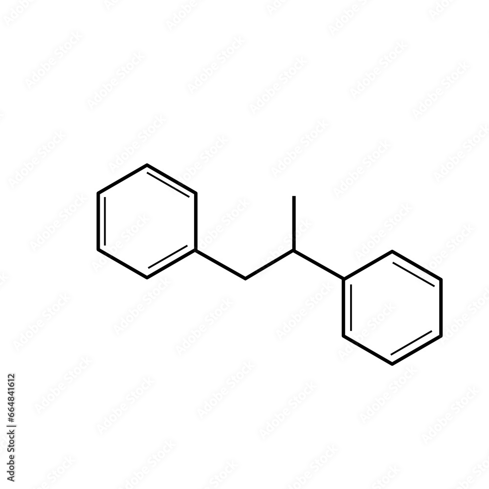 Chemical structure of isoflavonoids on white background Stock ...