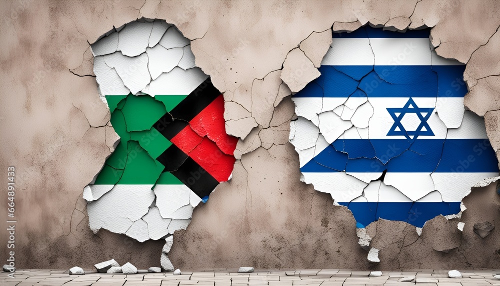 mur conflit Israélo-Palestinien Stock Photo | Adobe Stock