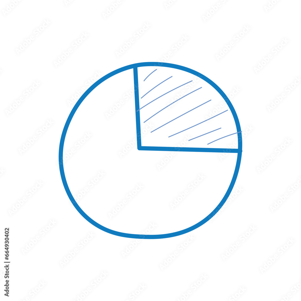 One-quarter fraction circle with fraction number. Fraction parts ... One-quarter fraction circle with fraction number. Fraction parts ...