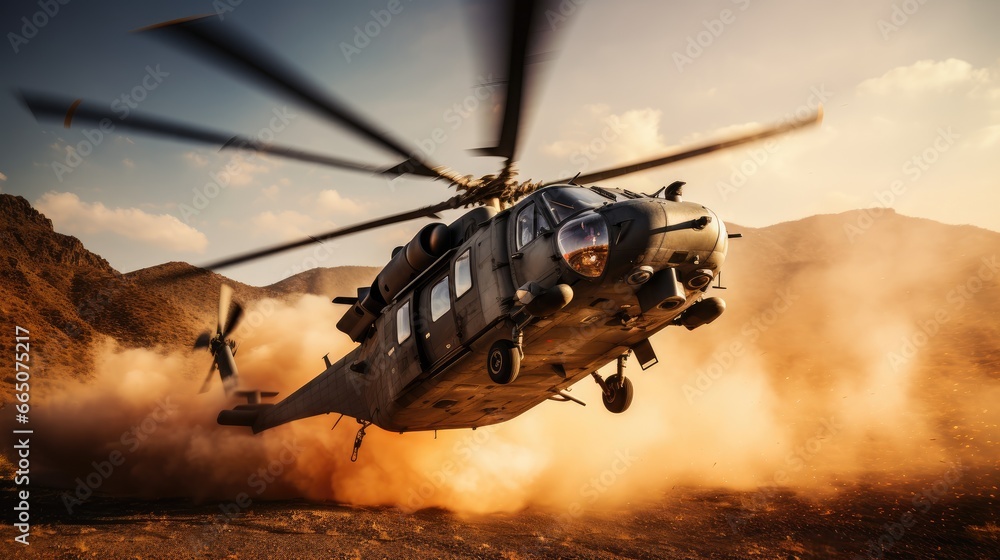 Helicopter Assault: Step into the heart of a military operation as a ...