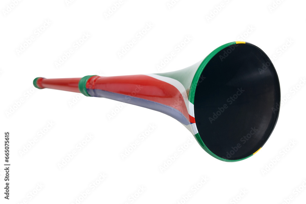 Vuvuzela South African football horn in PNG isolated on transparent ...