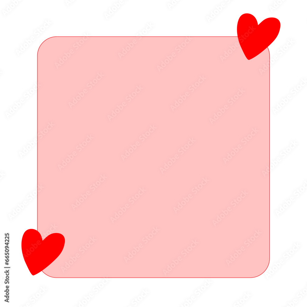 Pink note paper post on transparent background. Sticker note on the ...