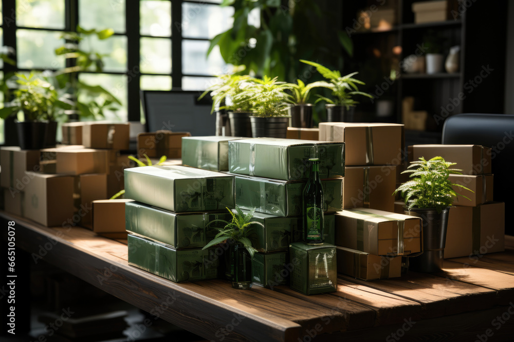 A multinational corporation's sustainable packaging initiative to ...