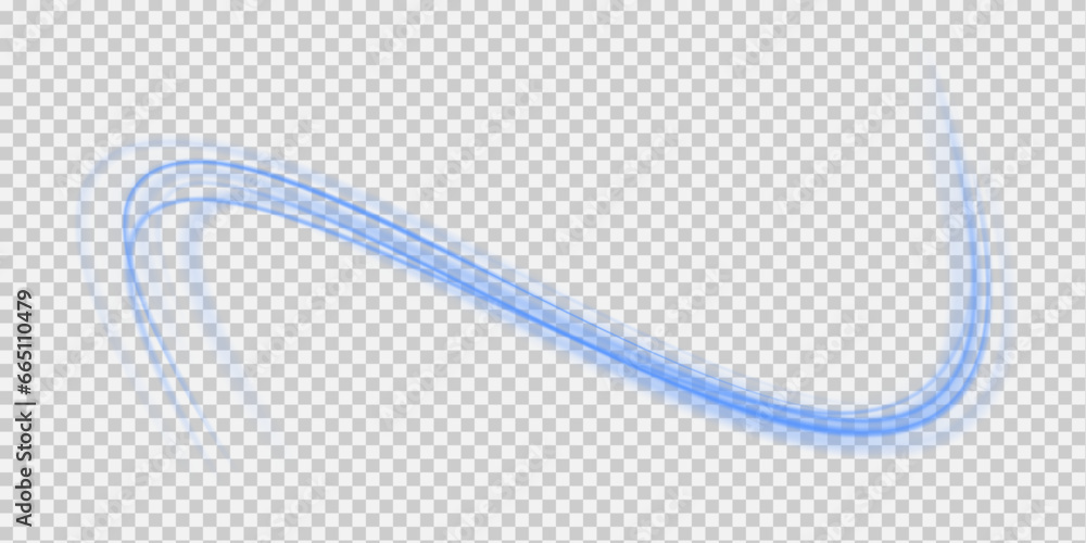 Luminous blue lines png of speed. Format PNG. Light glowing effect png ...