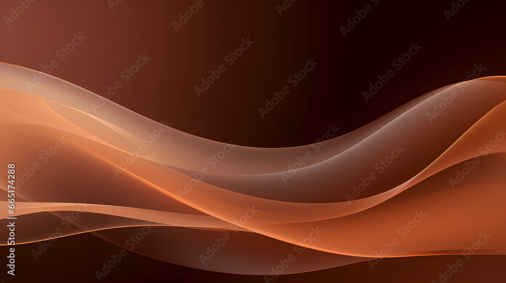 abstract wave background in the color Brown, desktop background, waves ...