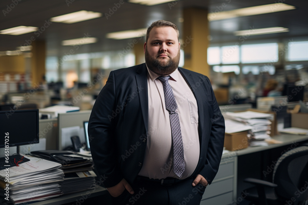 Zdjęcie Stock: Plus-size managers. Body diversity also exists in ...