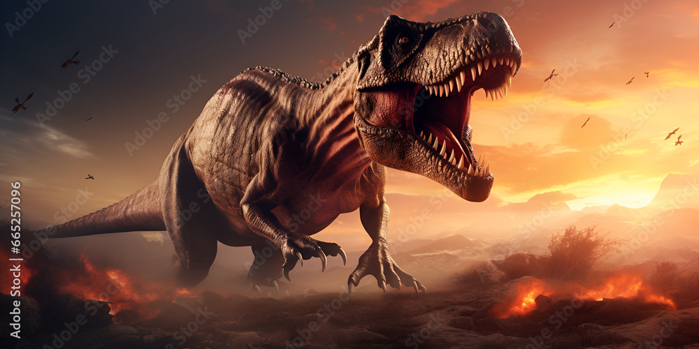 Resurrecting the Past: Rendering the Tyrannosaurus Rex Near Extinction ...