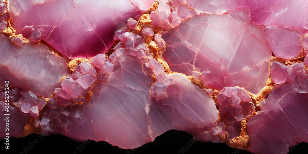 luxury vibrant detailed pink magenta marble stone texture with gold ...